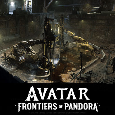 ArtStation - Avatar: Frontiers of Pandora - Extractor Plant Interior