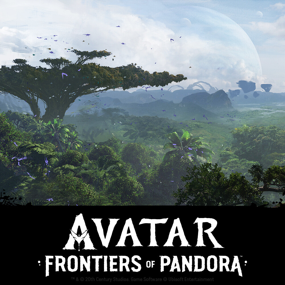 ArtStation - Avatar Frontiers of Pandora - Kinglor Forest vista