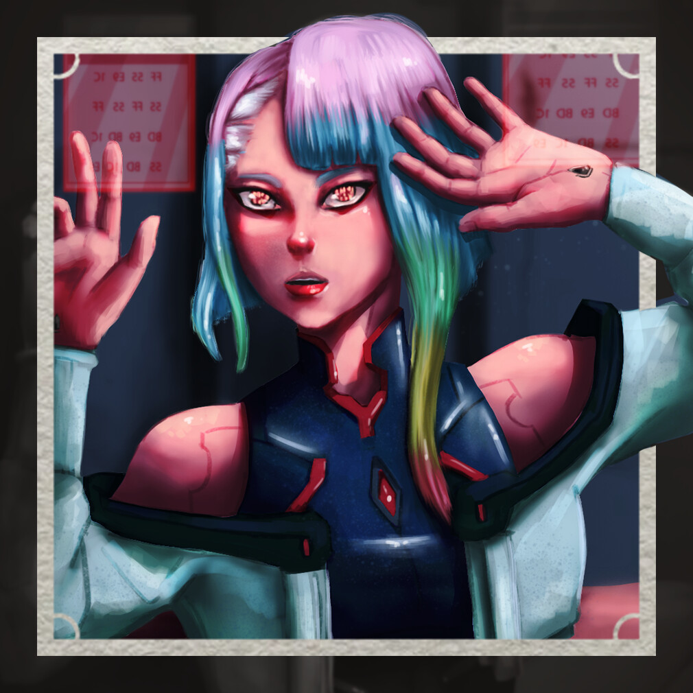 ArtStation - Lucy - Fanart of Cyberpunk: Edgerunners
