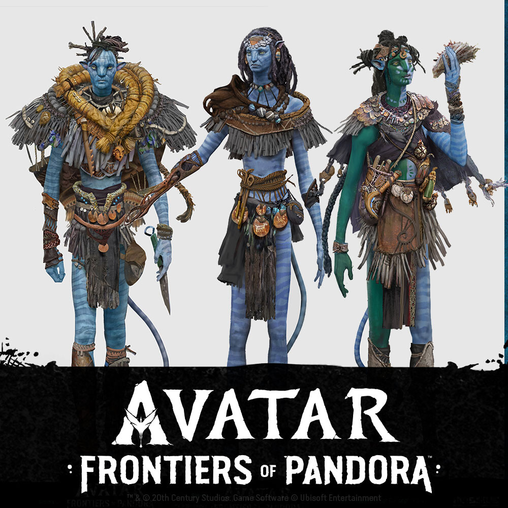 ArtStation - Avatar: FoP Temperate characters