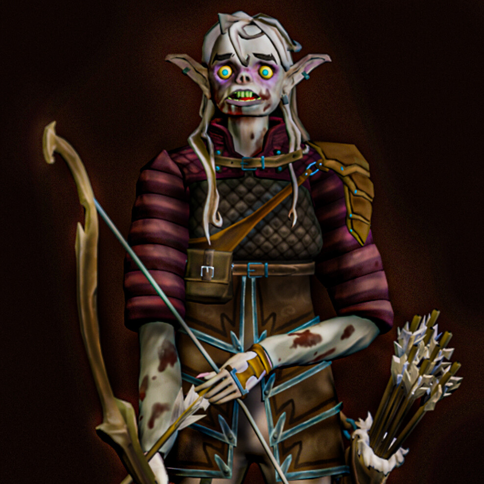 ArtStation - Concept modeling (Ghoul)