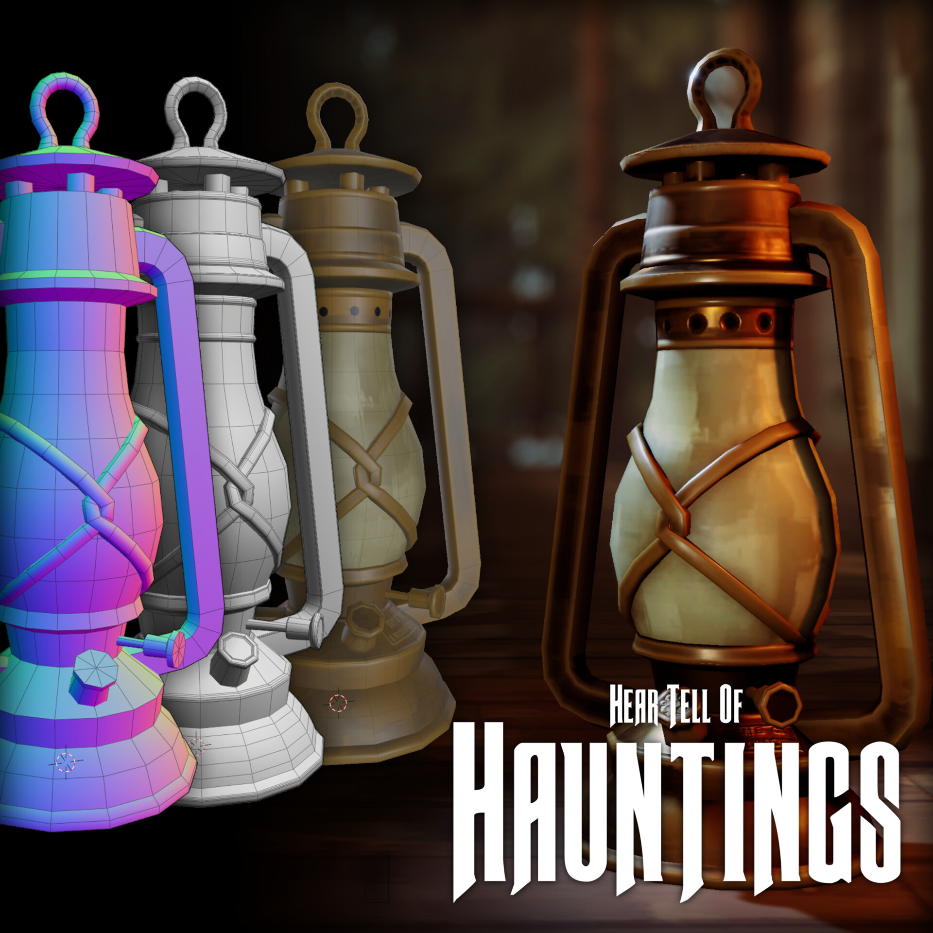 ArtStation - Stylized Storm Lantern