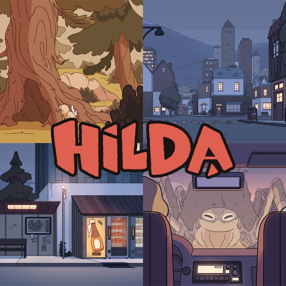 ArtStation - Hilda Season 3 Work