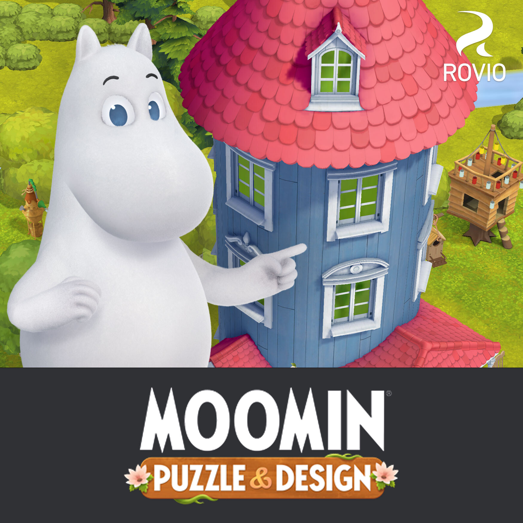 ArtStation - Moomin Puzzle & Design Game assets