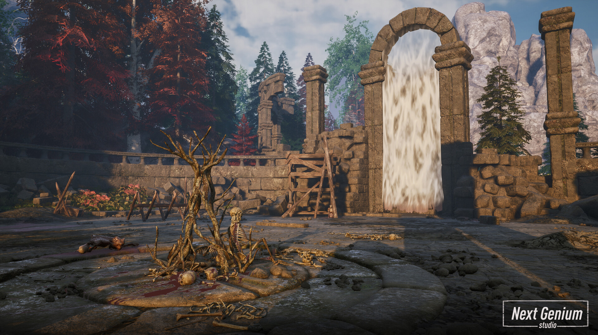 ArtStation - Portal for ruins