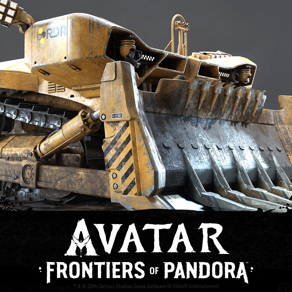ArtStation - Avatar: Frontiers of Pandora - RDA Bulldozer