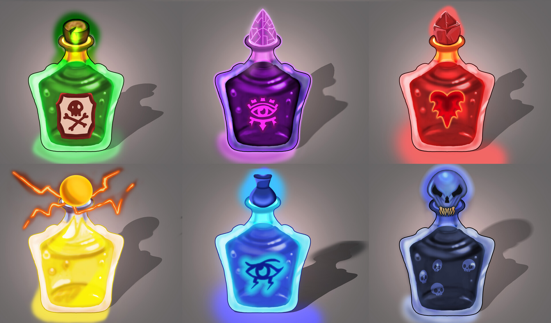 ArtStation - Potions