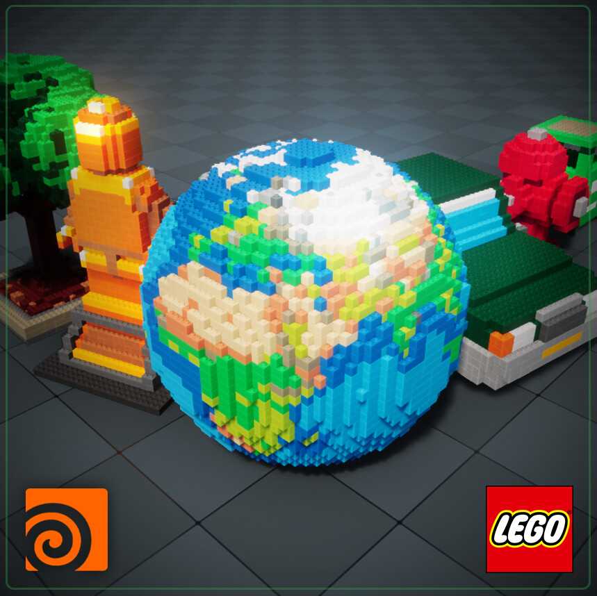 ArtStation - LEGO TOOL - Houdini Procedural Tool in UE5