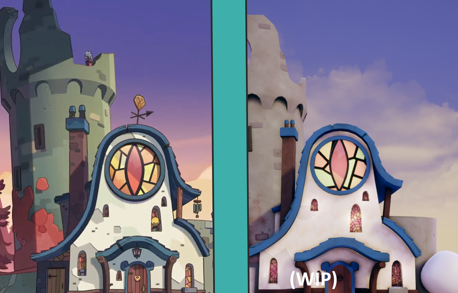 ArtStation - The Owl House Scene (WIP)