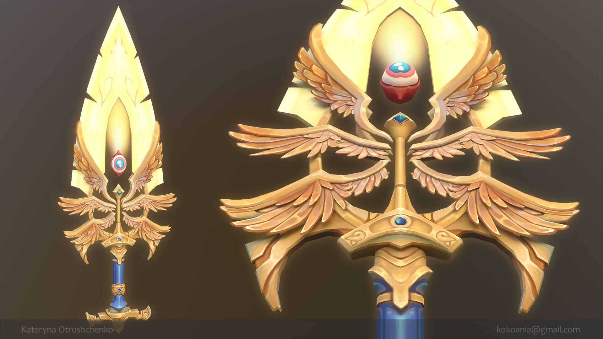 ArtStation - THY HOLY PURPOSE sword