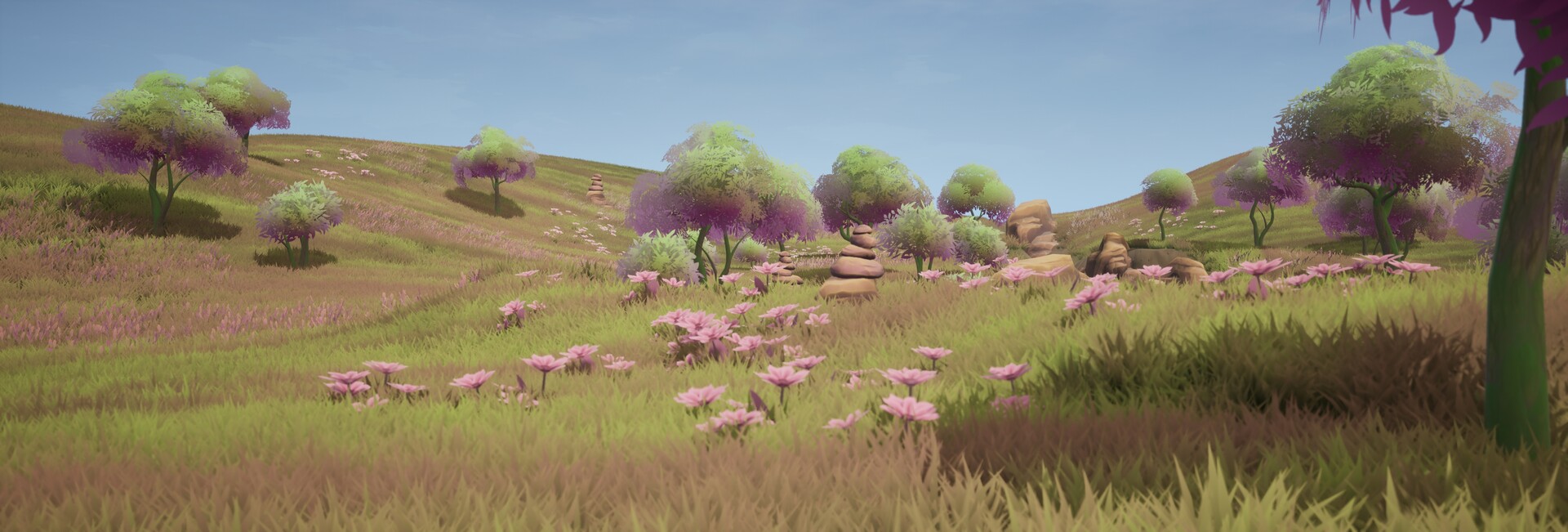 ArtStation - Stylized Spring Game Environment