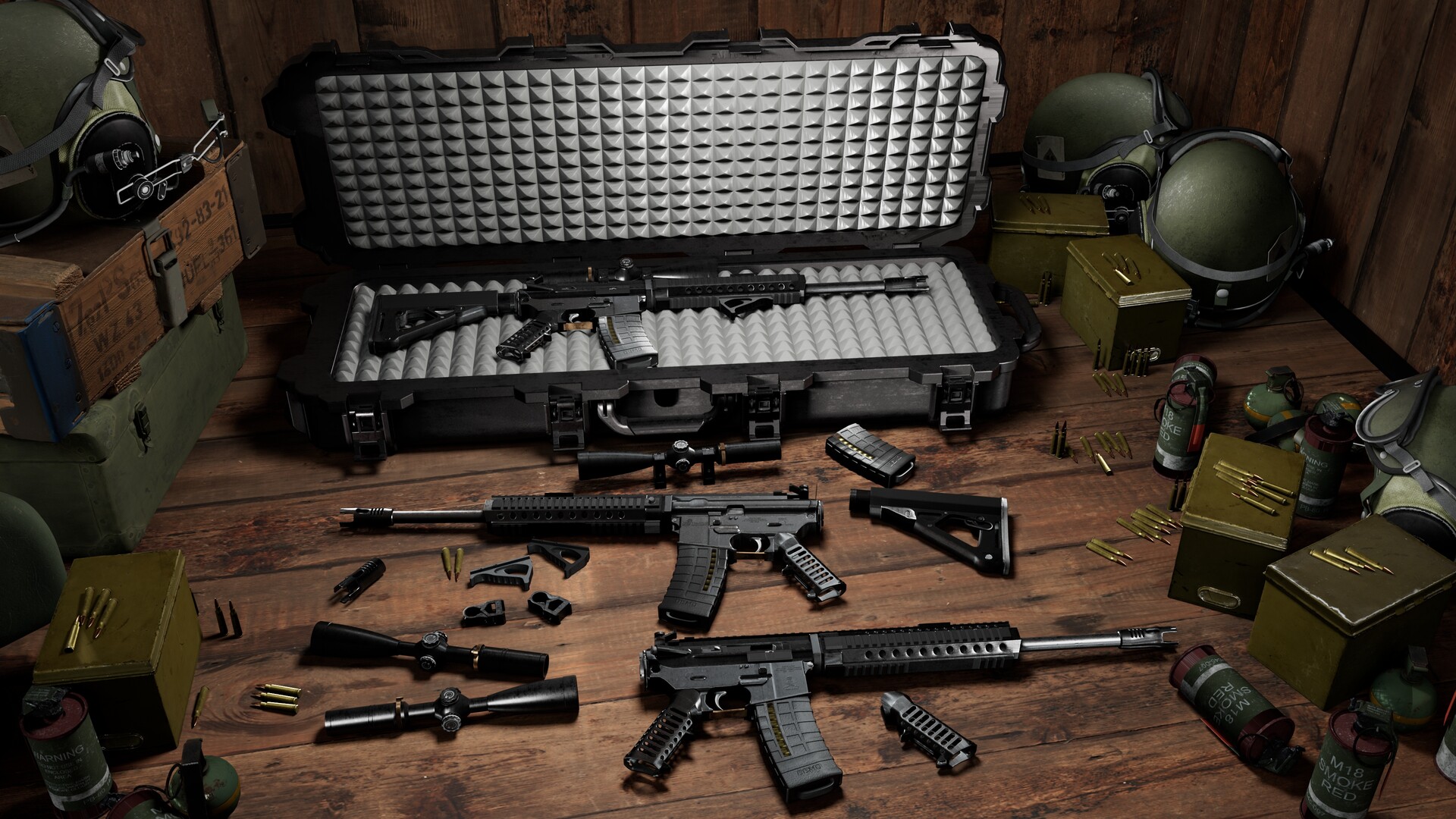 ArtStation - Gun - Assault rifle