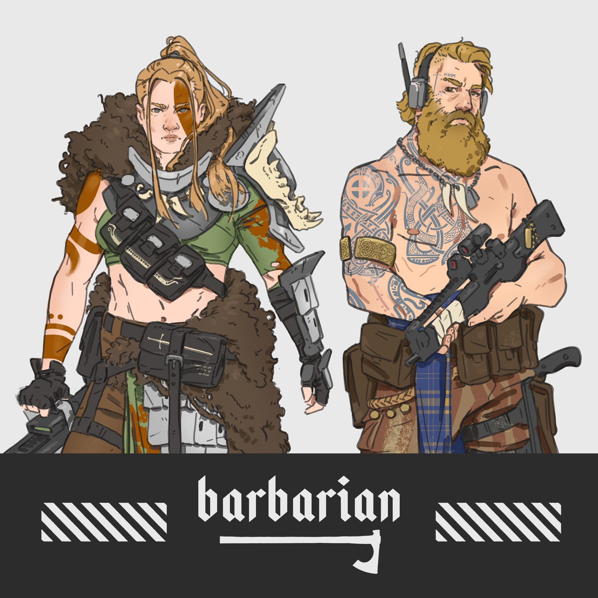 ArtStation - Barbarian