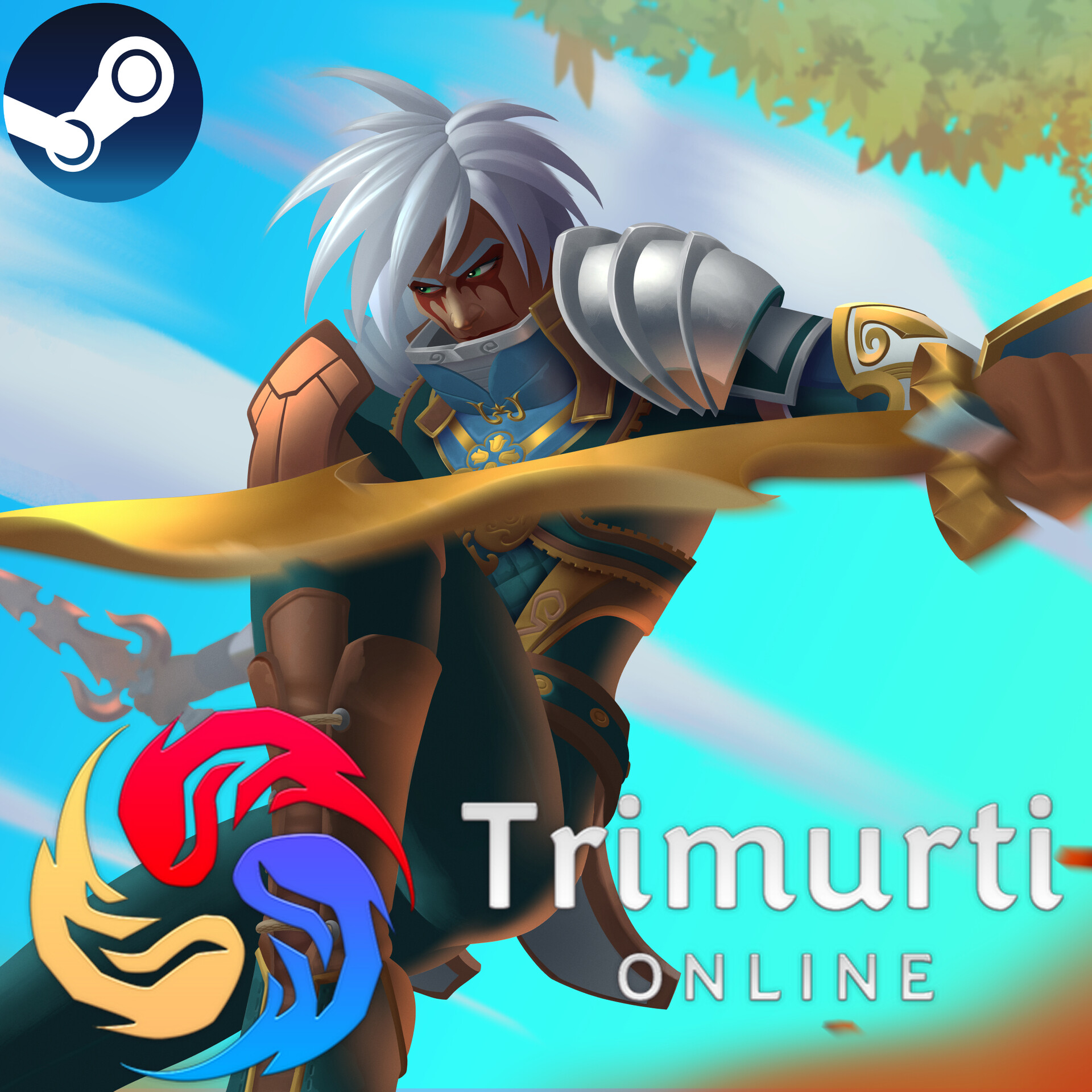 ArtStation - Trimurti online - Loading screen