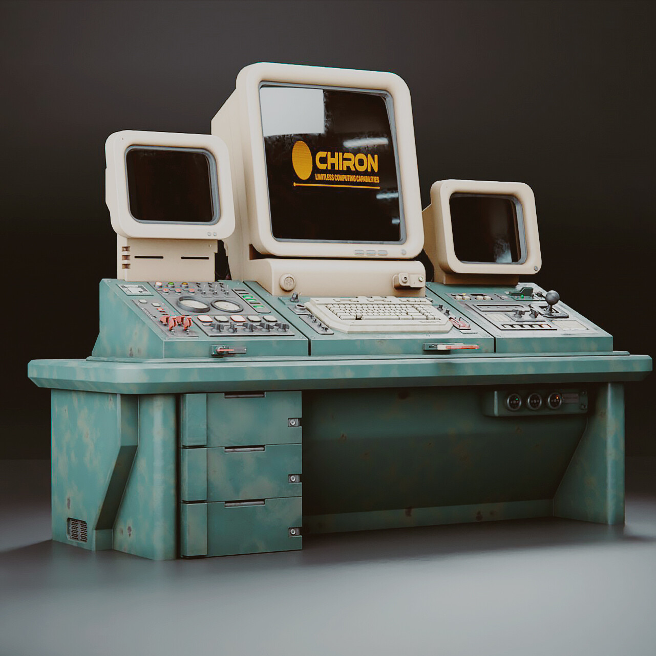 ArtStation - Sci-Fi Retro Terminal