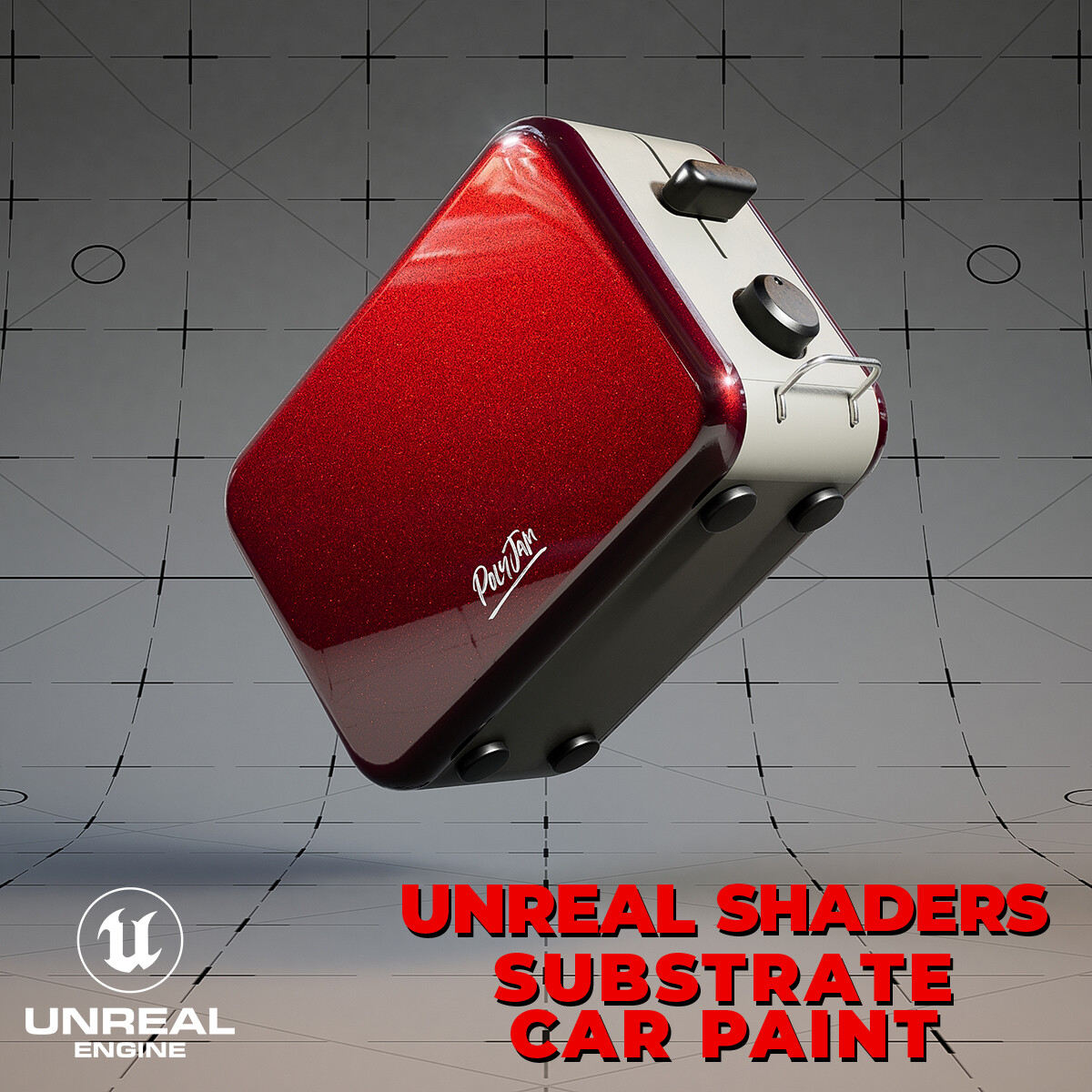 ArtStation - How to create a realistic Car Paint in Unreal Engine ...