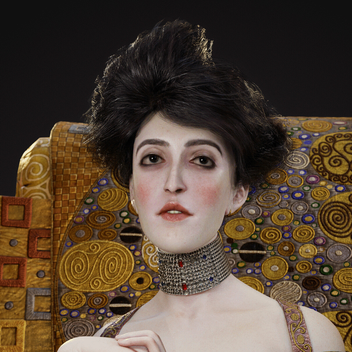 ArtStation - Portrait of Adele Bloch-Bauer