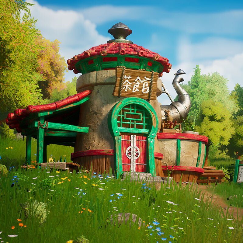 ArtStation - Tea House
