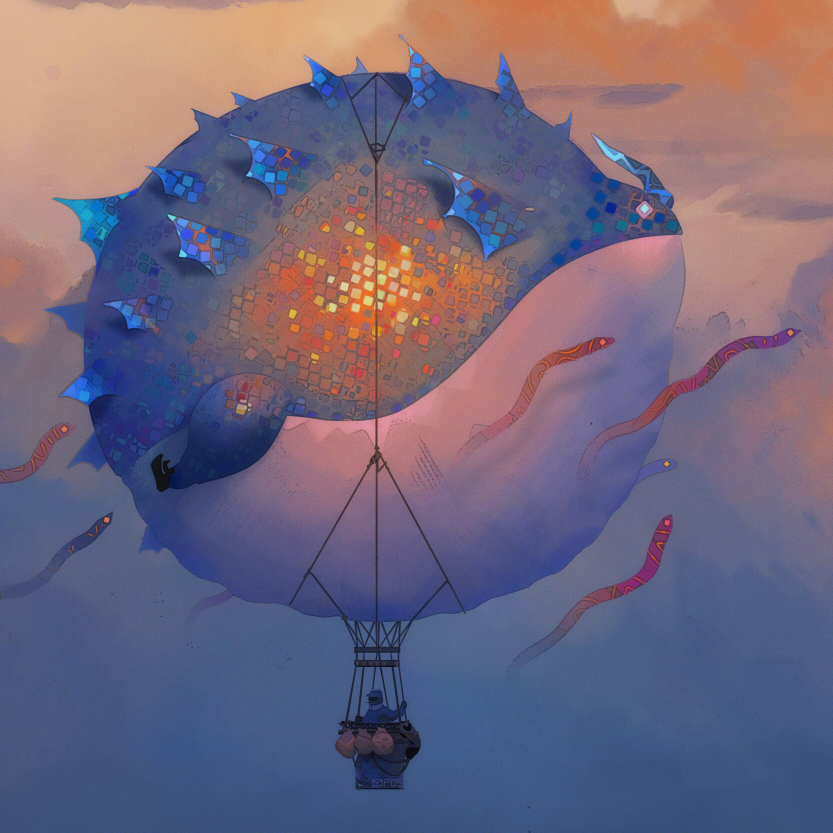 ArtStation - postal dragon