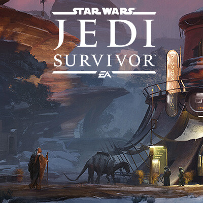 ArtStation - Pyloon Saloon Cantina