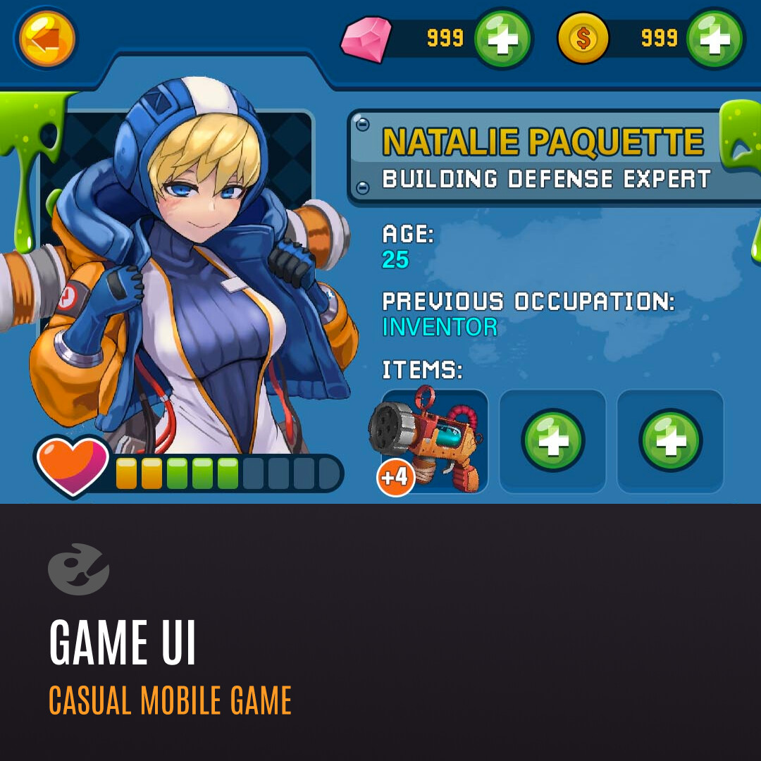 ArtStation - Casual Mobile UI Concept