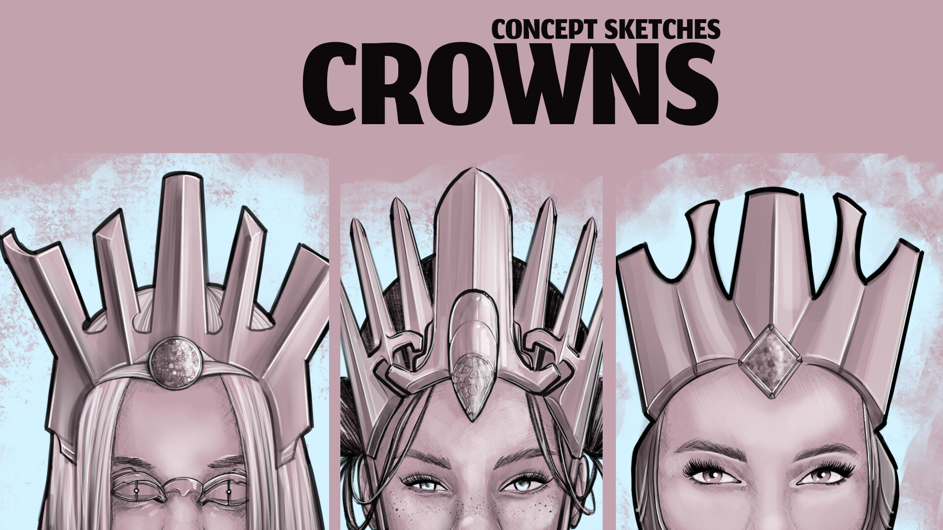 ArtStation - Crowns - Concept Sketches