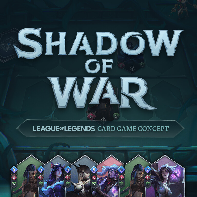 ArtStation - League of Legends Inspired Card Game Concept