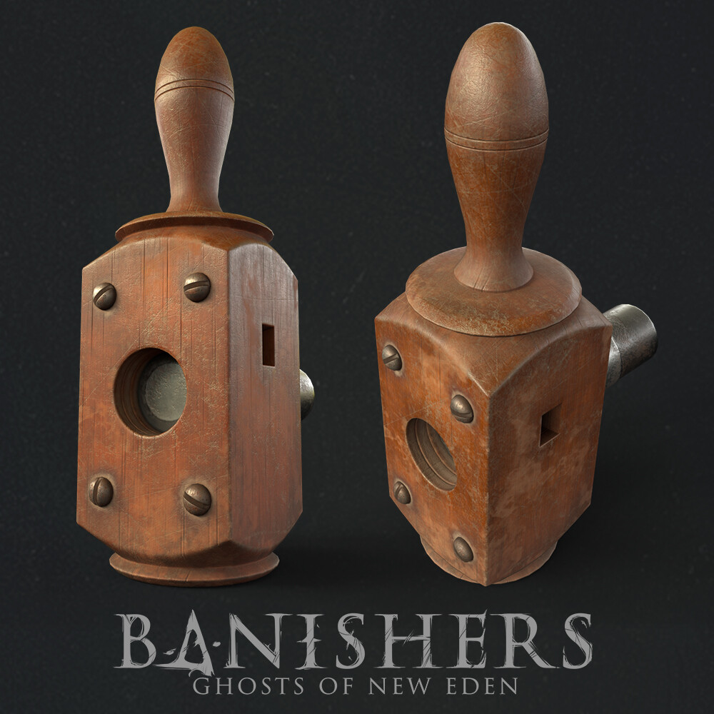 ArtStation - Banishers: Ghosts of New Eden Props