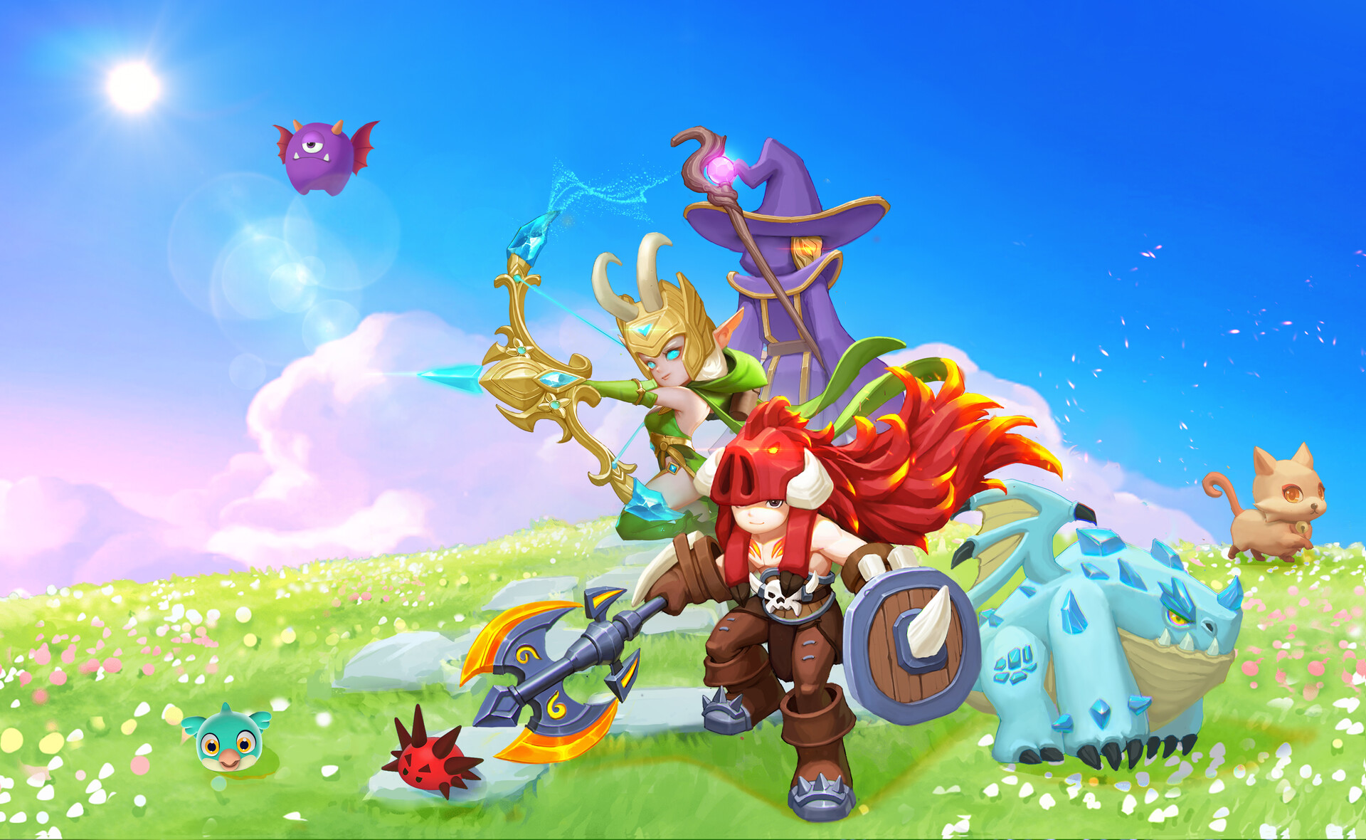 ArtStation - 一套Q版游戏风格设定