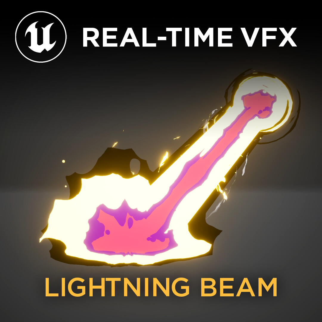 ArtStation - Real-time VFX: Lightning Beam