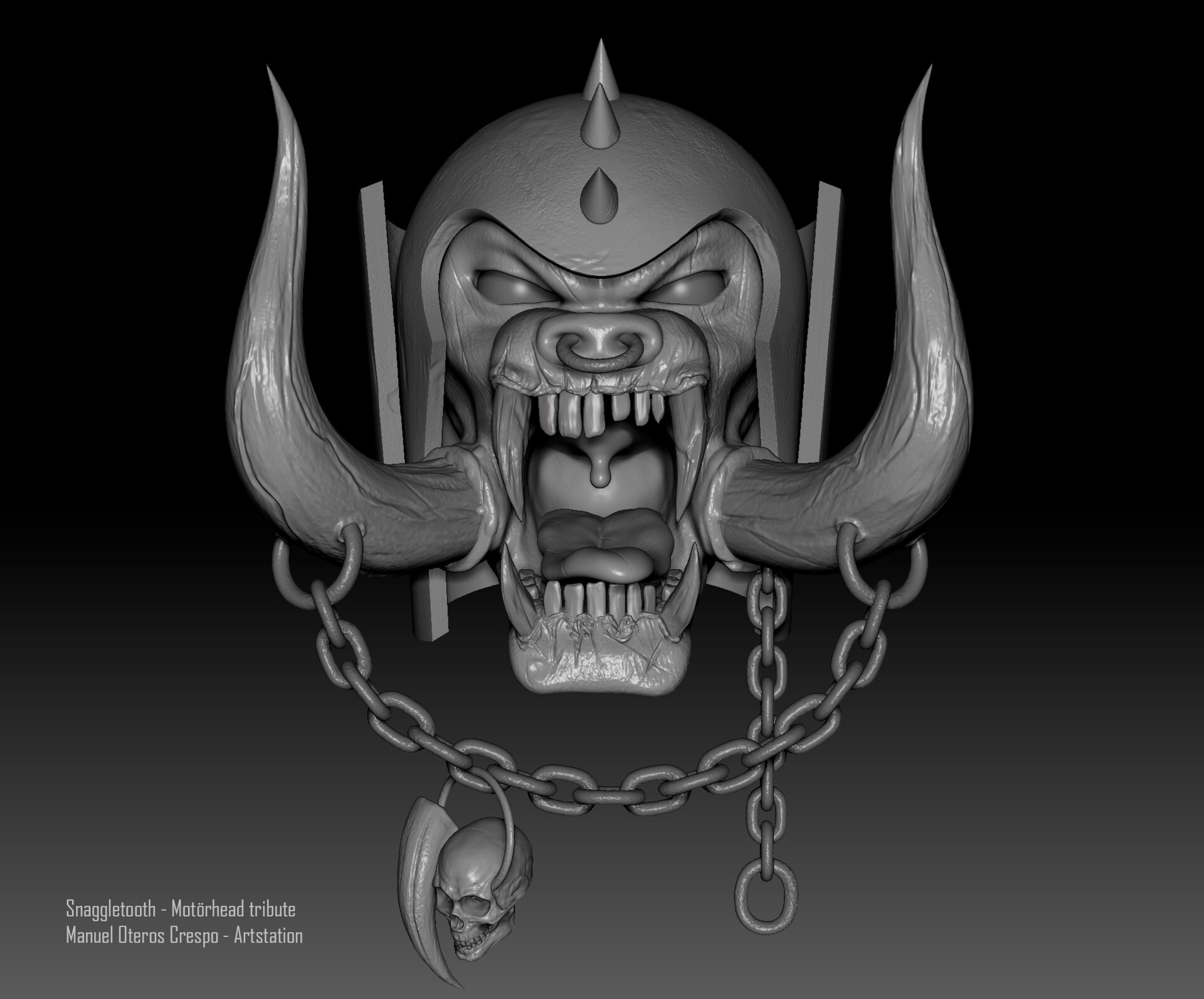ArtStation - Snaggletooth - Motörhead