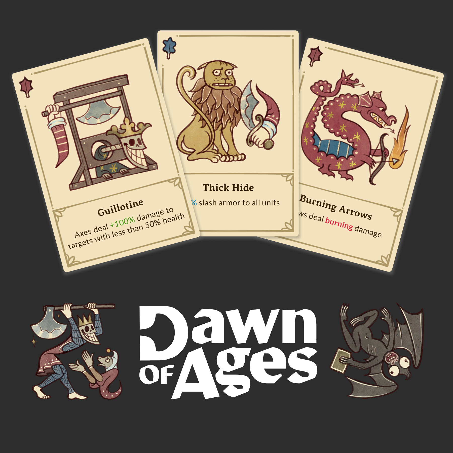 ArtStation - DoA - Battle Cards