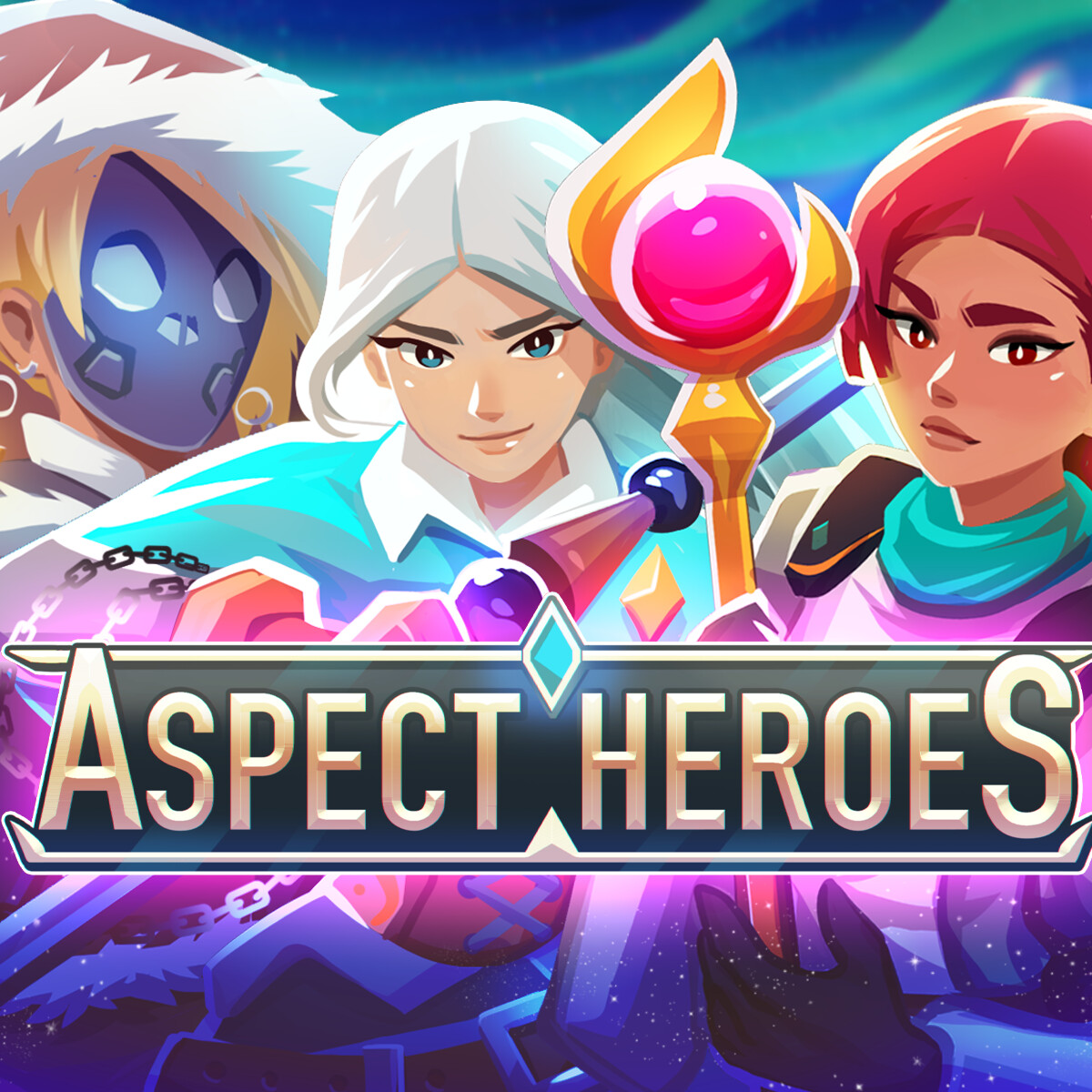 ArtStation - Aspect Heroes - Steam Capsule Art