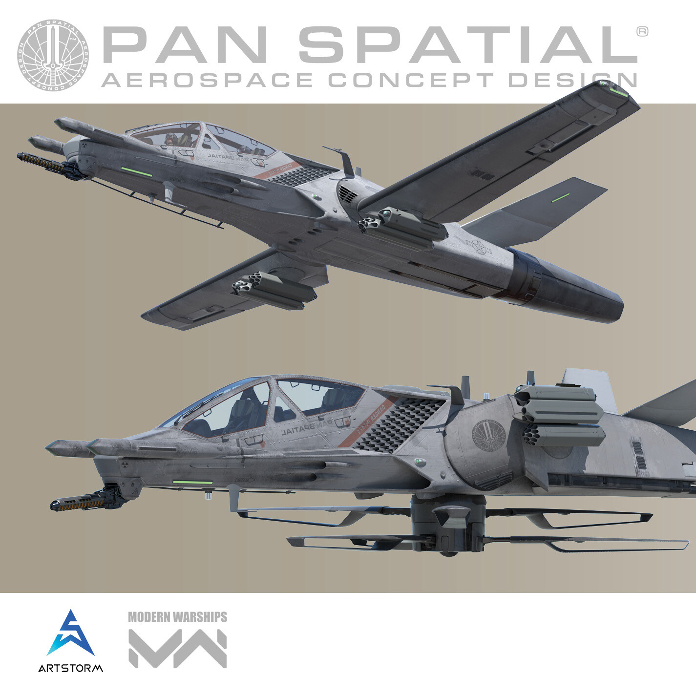 PAN SPATIAL Aerospace Concept Design - Portfolio