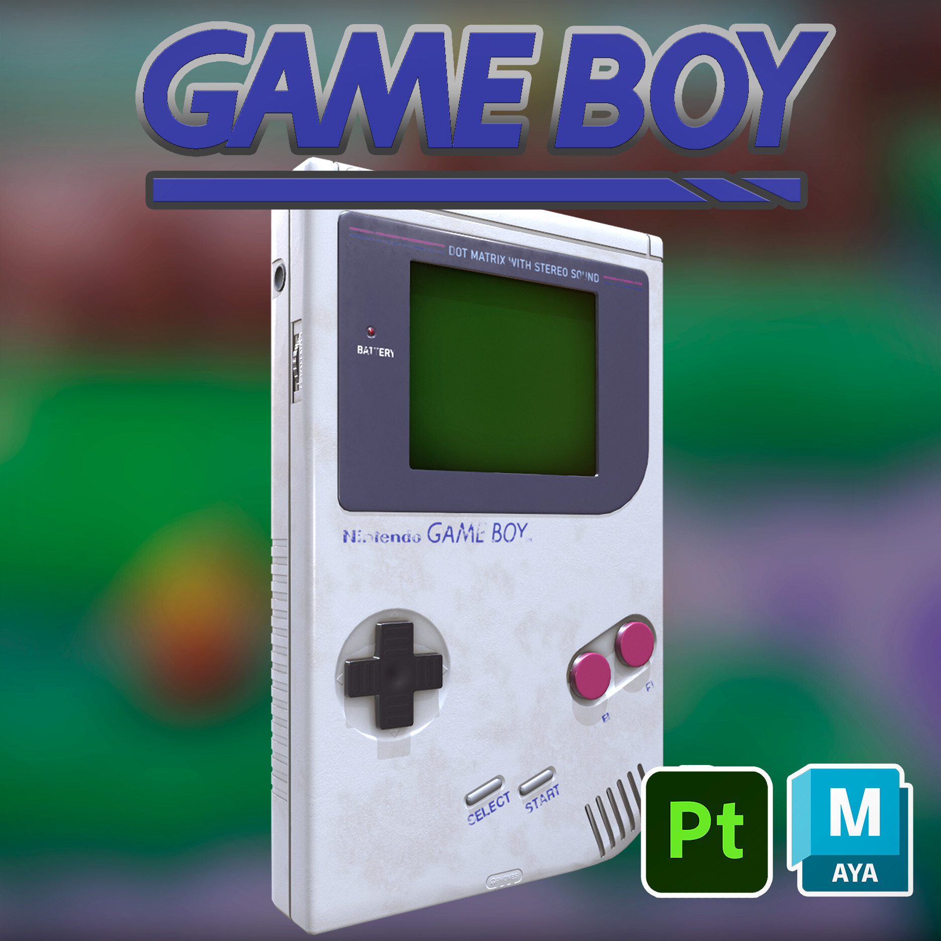 ArtStation - Game Boy