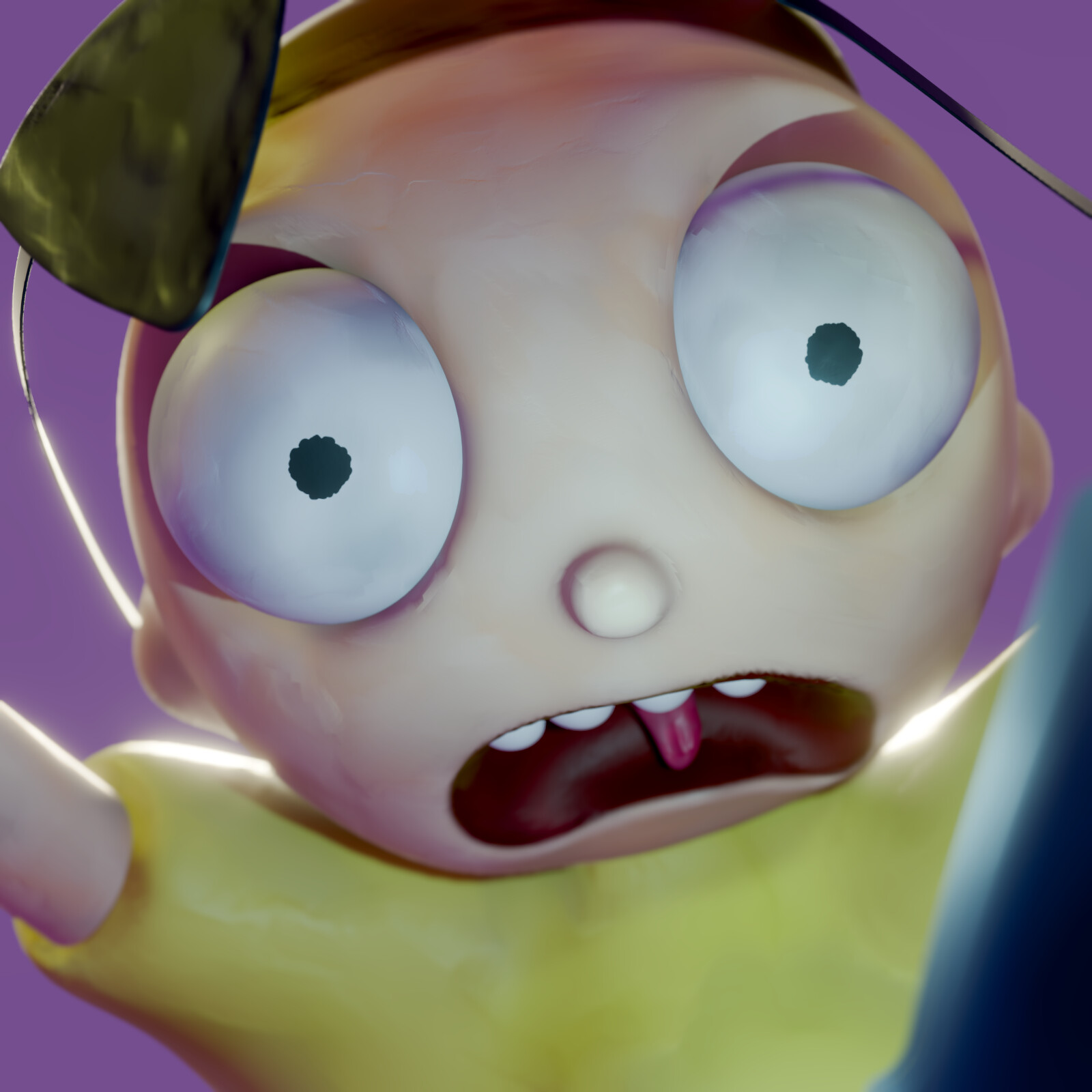 ArtStation - Evil Morty's Death | ZBRUSH