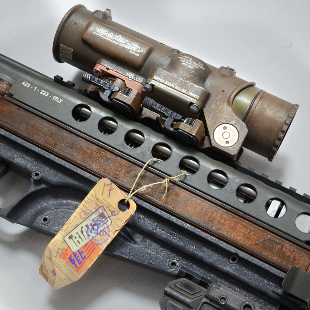 Dmytro "MykhailykArt" Mykhailyk - Kel Tec R50 Custom