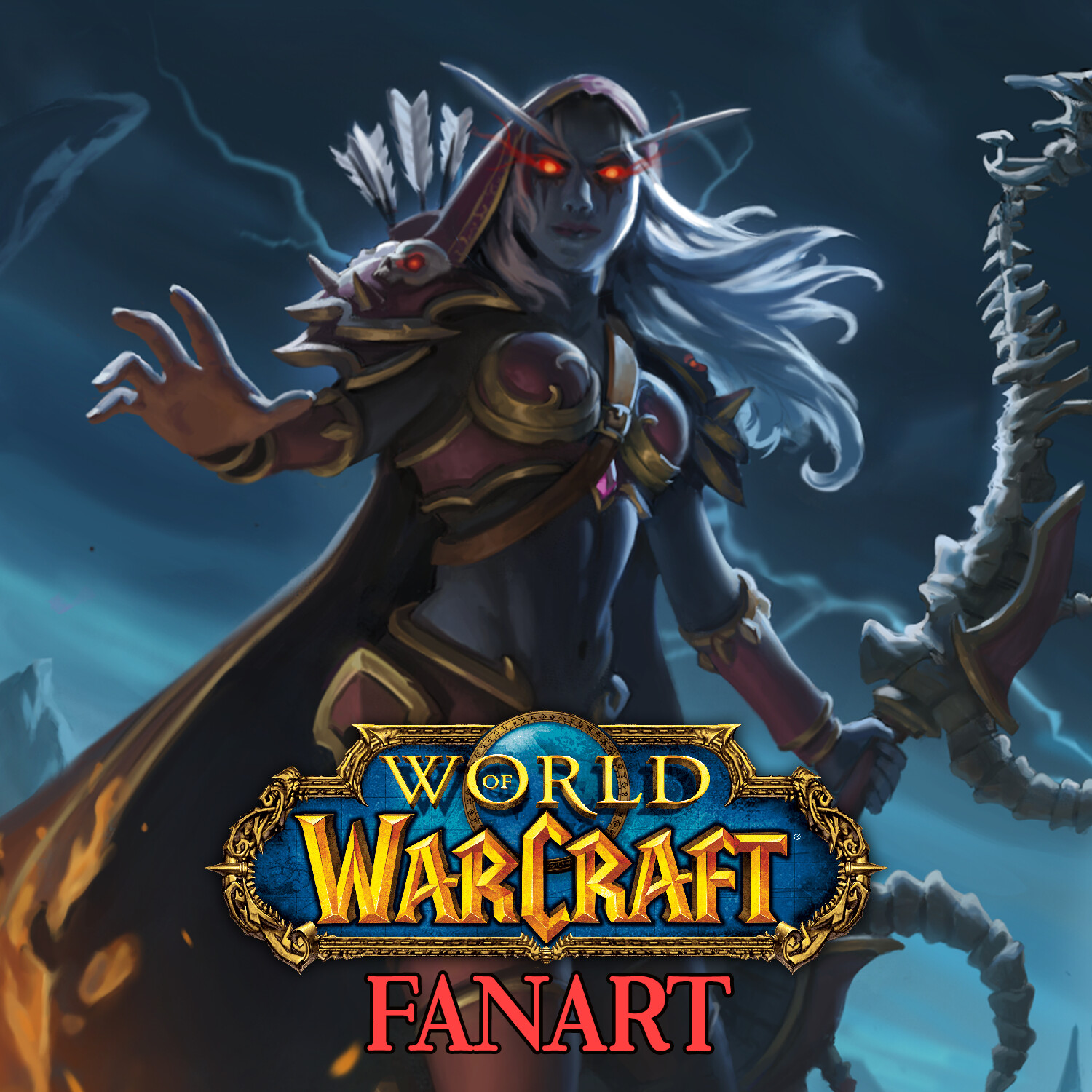 ArtStation - World of Warcraft Sylvanas Fanart