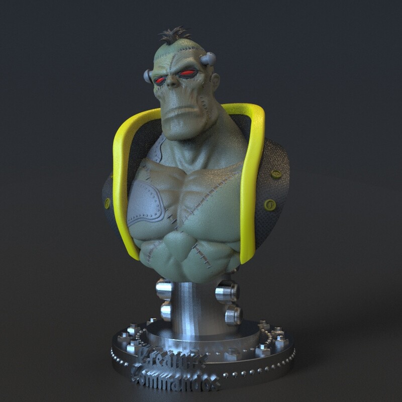 ArtStation - Creature Commandos: Eric Frankenstein