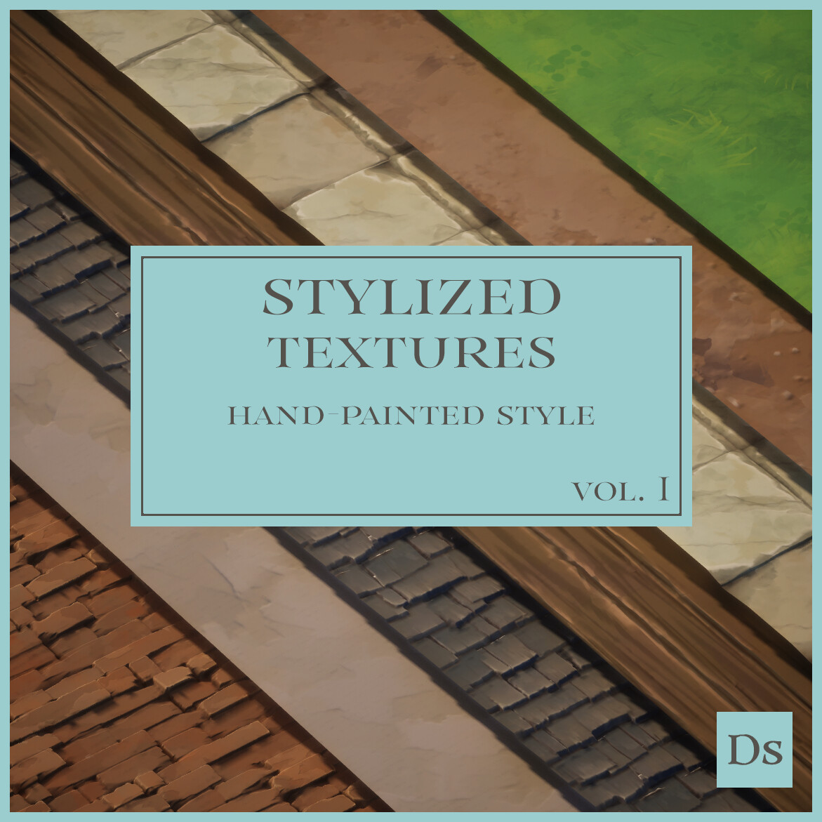 ArtStation - Stylized Texture - Hand-painted style vol.1