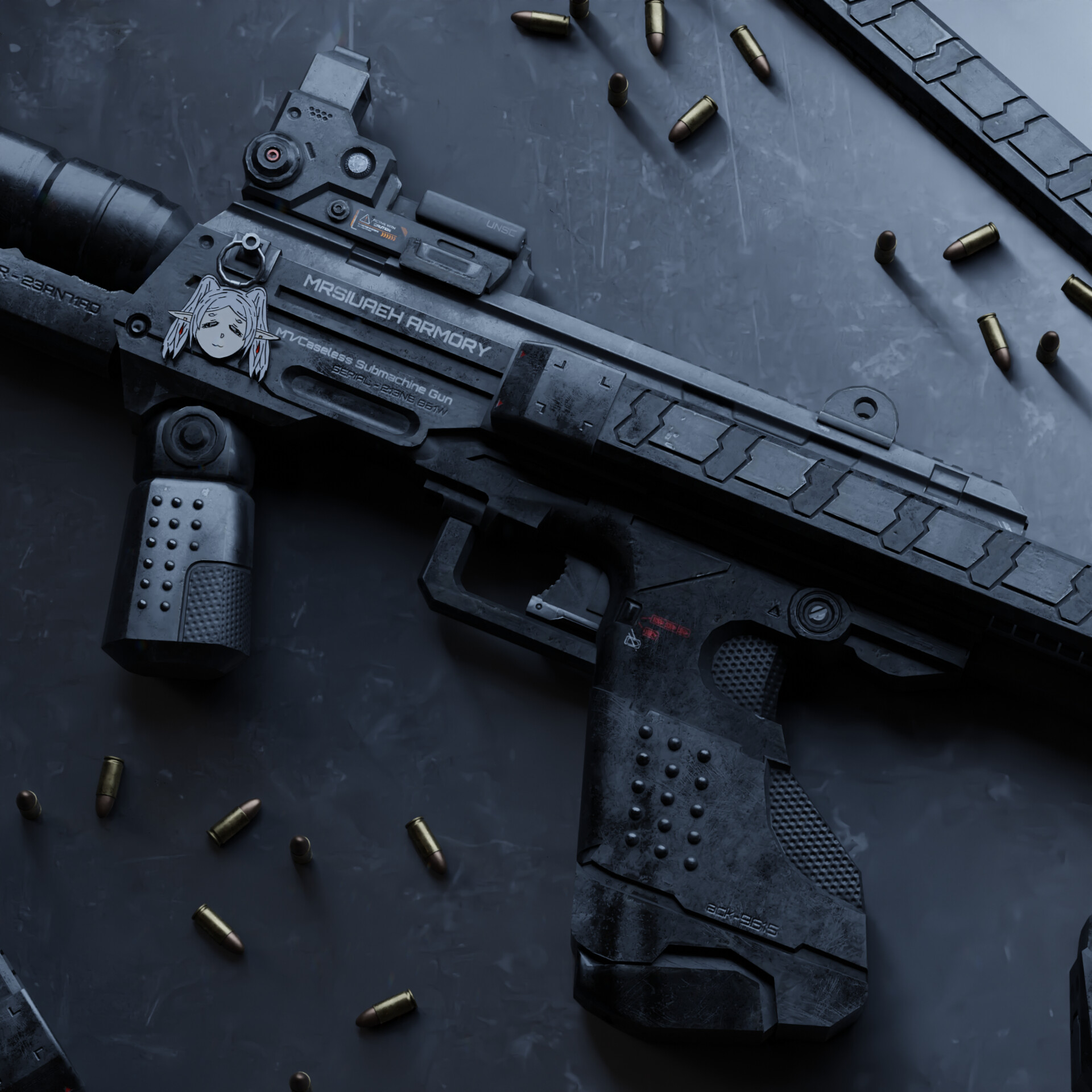 ArtStation - M7 SMG