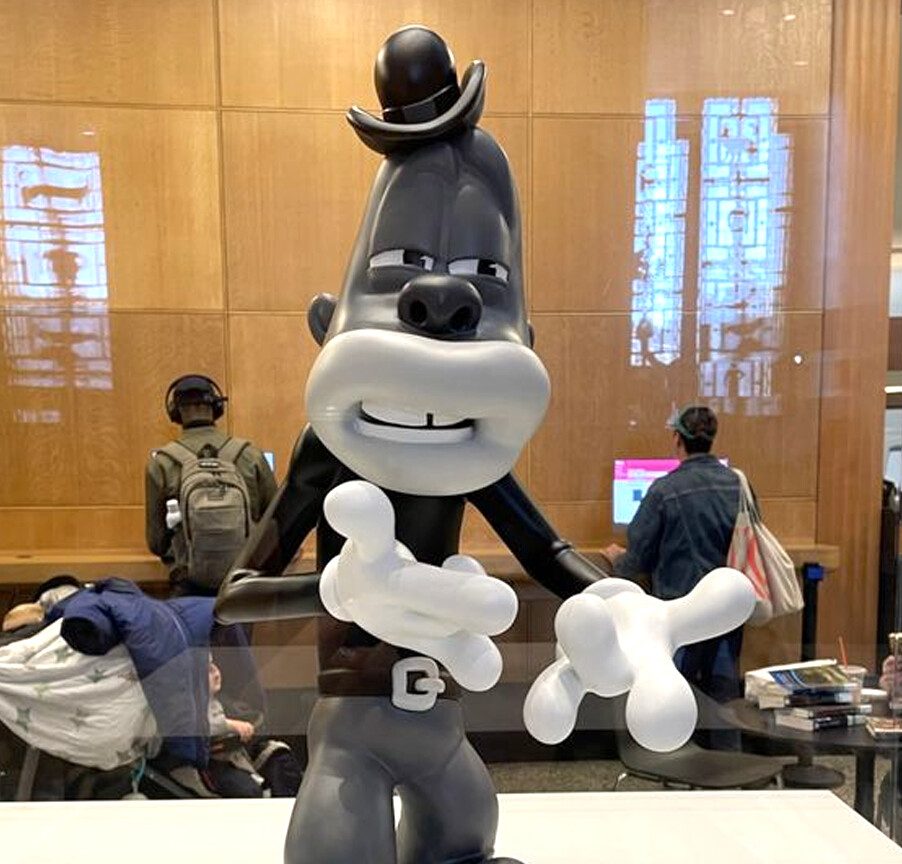 ArtStation - JayZ's "Jaybo" sculpture for Brooklyn Public Library