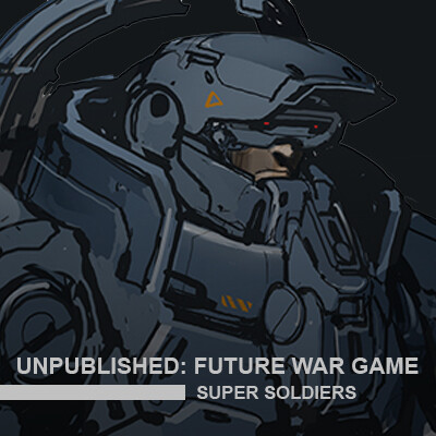 ArtStation - Cancelled future war game: Super Soldiers
