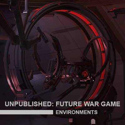 ArtStation - Unpublished future war game: Environments