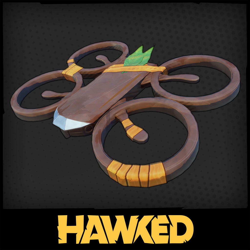ArtStation - HAWKED | 3D Props