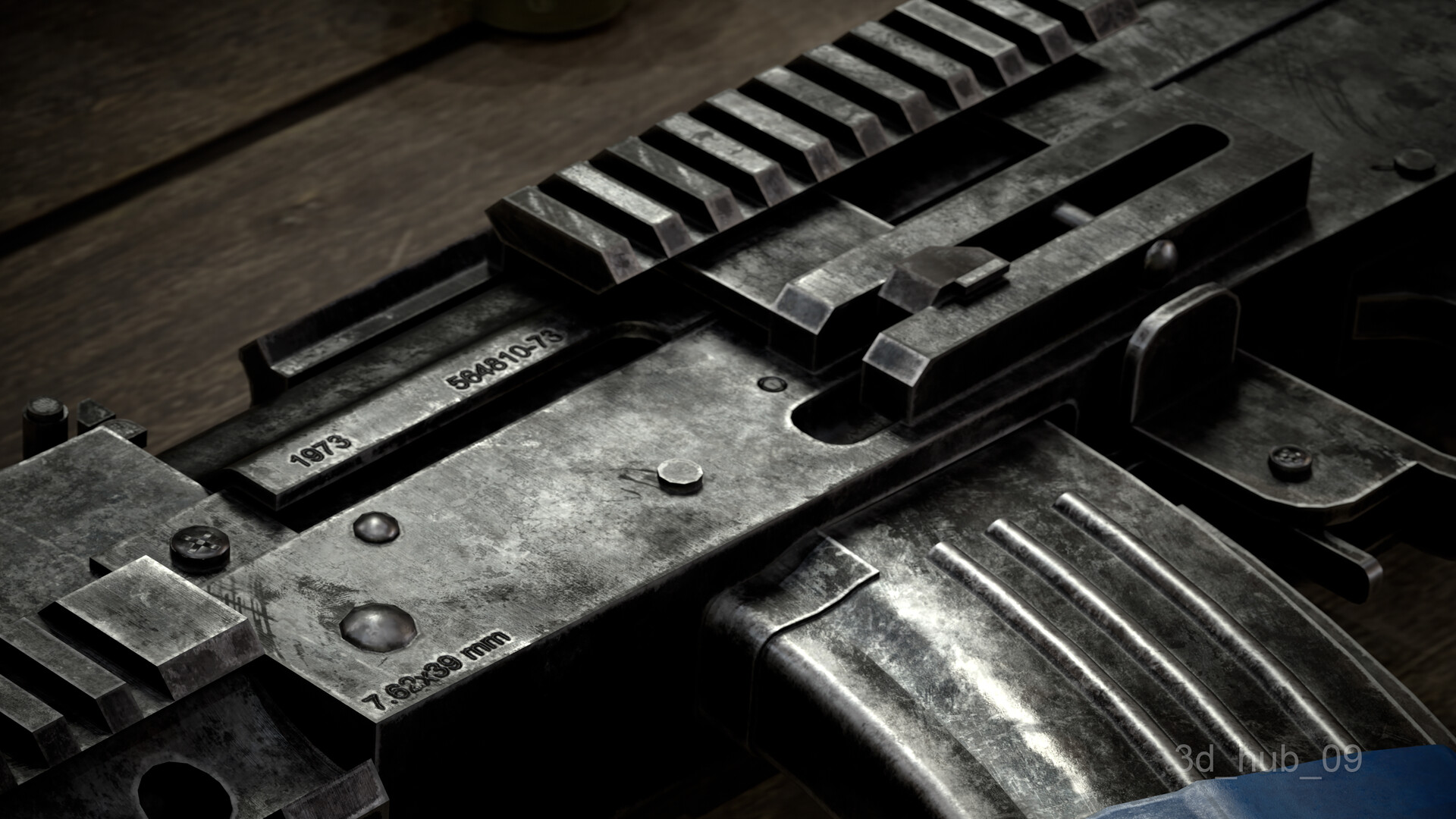 ArtStation - The AKM Gun - Game Asset (Kalashnikov)