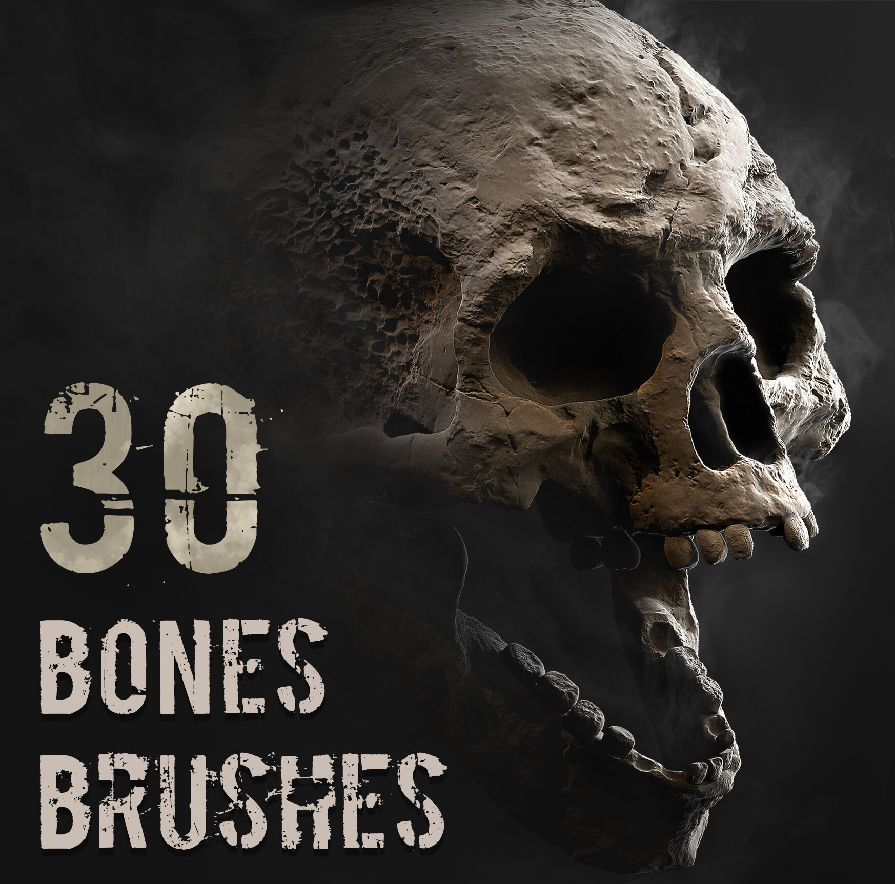 ArtStation - SD-Zbrush|Bone detailing alphas