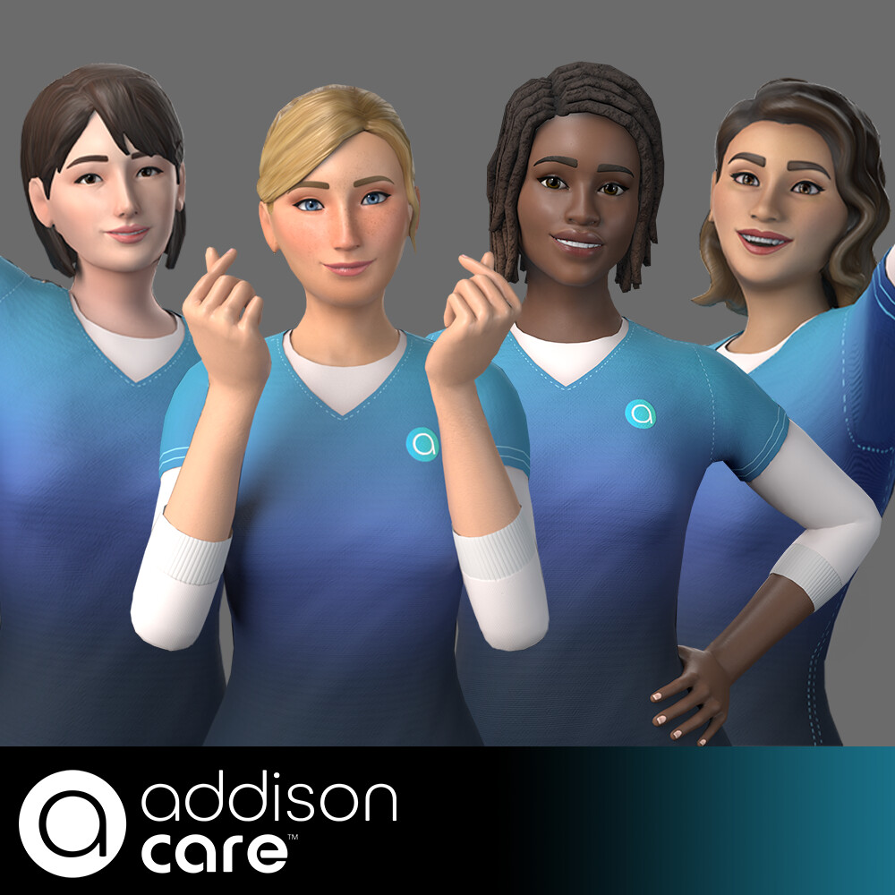 ArtStation - Addison Care - Stylized Female Avatars