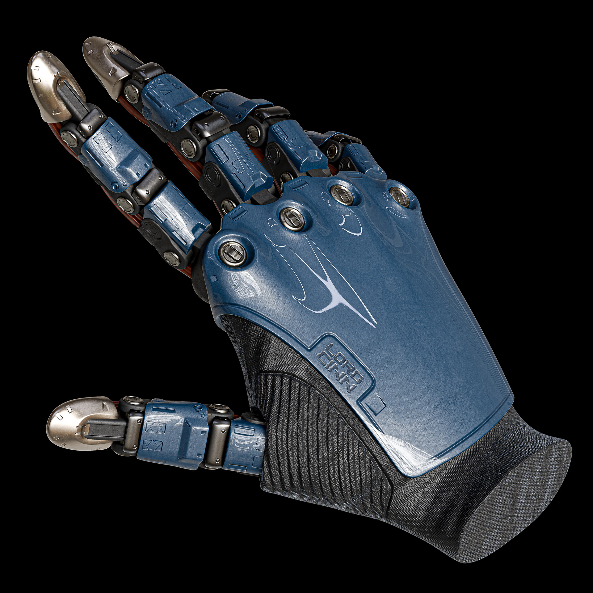 ArtStation - Mechanical Hand - 01