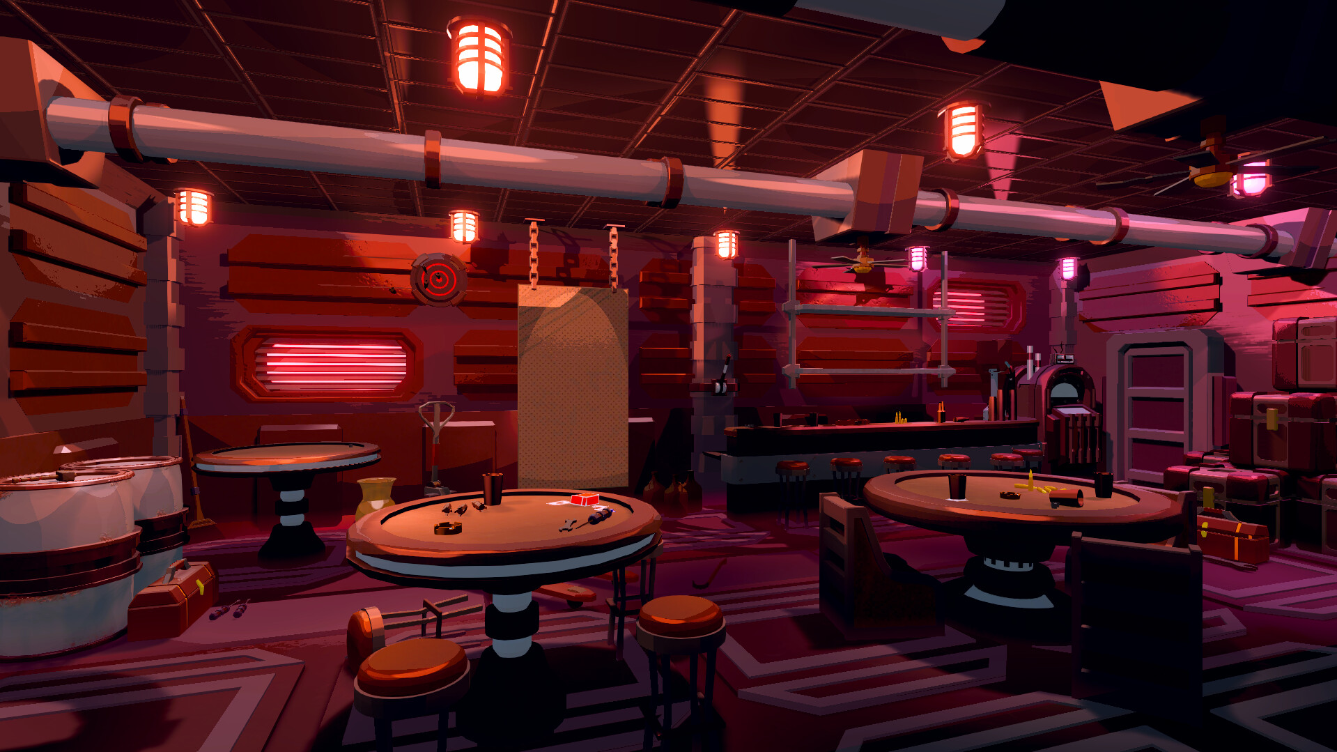 ArtStation - Cyber Saloon